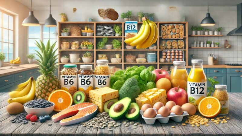 Vitamin B6 vs. B12: Was ist der Unterschied?